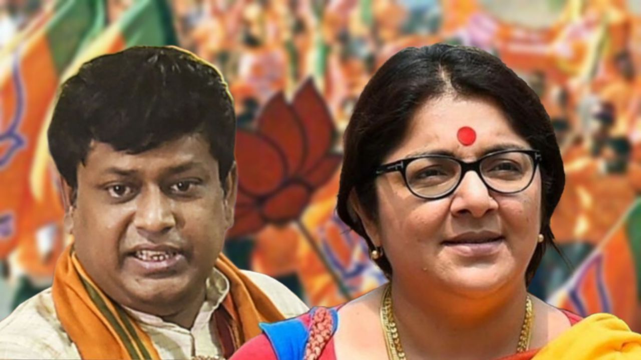 Locket Chatterjee: 'লকেট-হীন' হুগলিতে আন্দোলনের ঝাঁঝ বাড়াতে হাজির ...