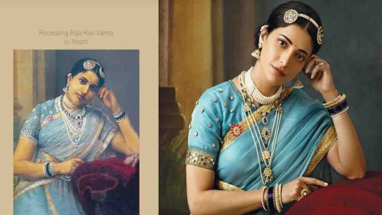Raja Ravi Varma: রাজা রবি বর্মার কালজয়ী পেইন্টিং জীবন্ত করে তুললেন ...