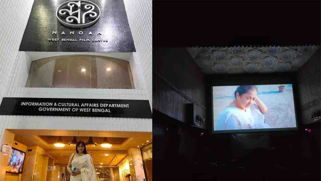 Sreelekha at Nandan: শেষমেশ নন্দনে শ্রীলেখা, প্রথম পরিচালিত ও প্রযোজিত ...