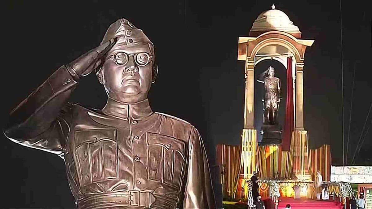 Netaji Statue: নেতাজির ২৮ ফুট দীর্ঘ মূর্তি উন্মোচন করলেন প্রধানমন্ত্রী ...
