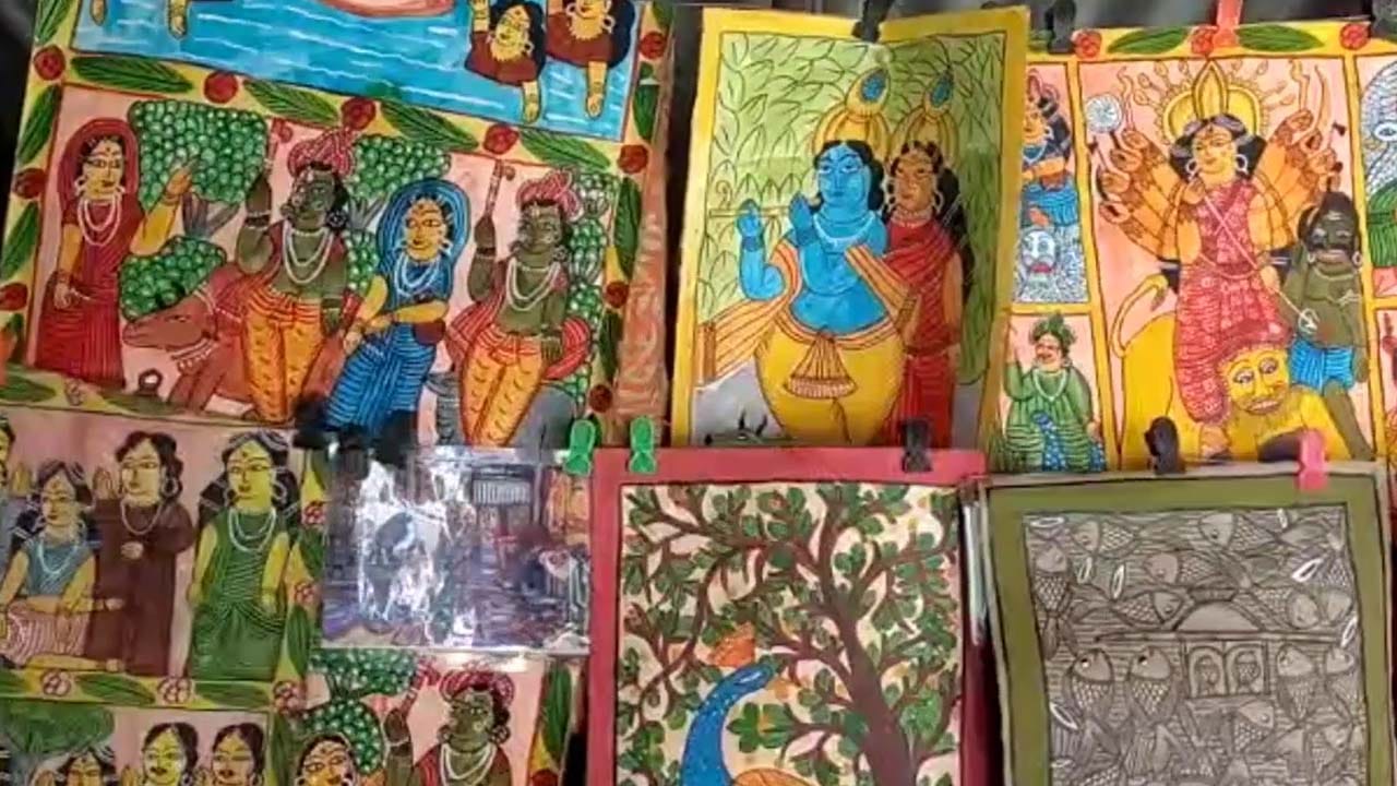 UNESCO: পিংলায় পটচিত্রীদের গ্রাম ঘুরলেন ইউনেস্কোর প্রতিনিধি, শুনলেন ...