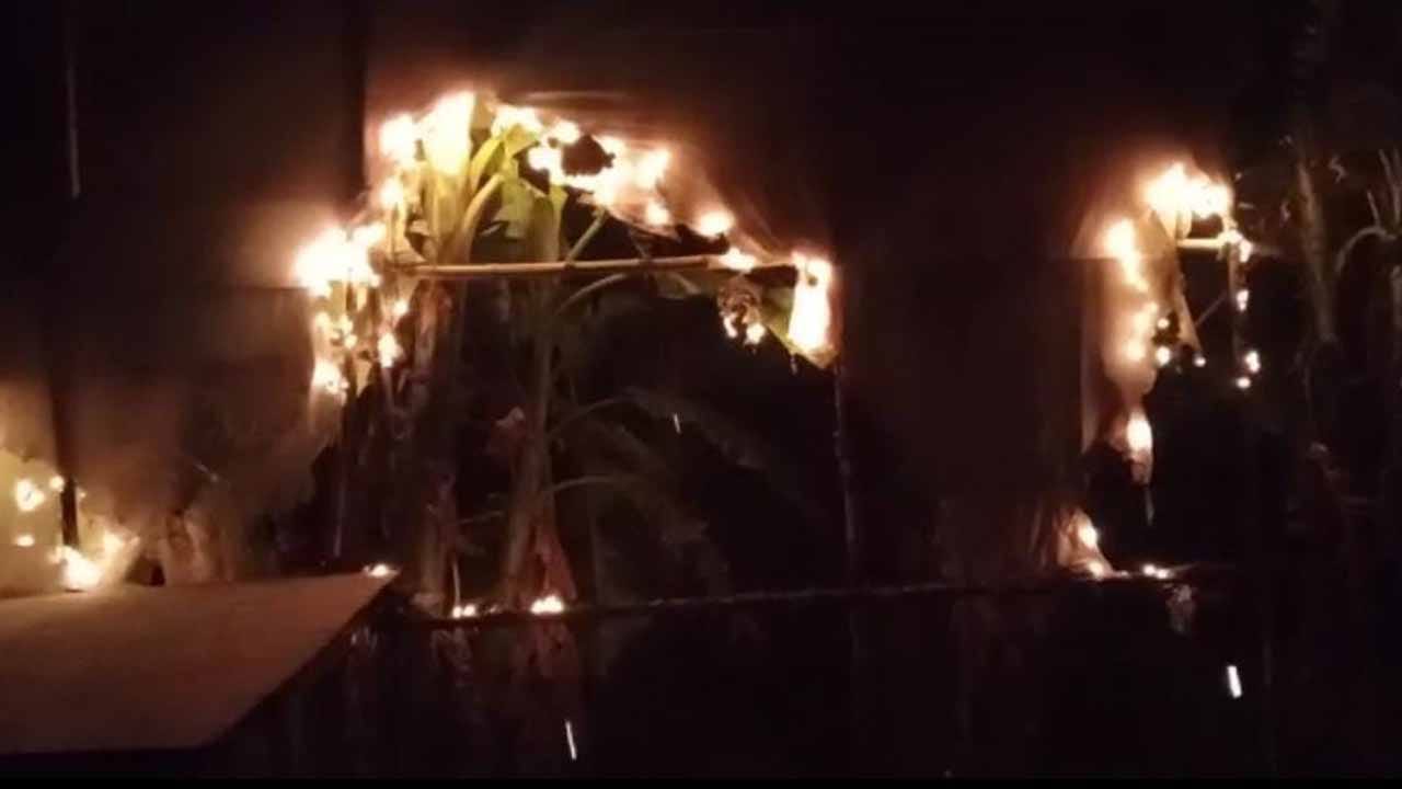 Nandigram: শহিদ দিবসের মঞ্চ পোড়াল কারা? ফের উত্তেজনা নন্দীগ্রামে ...