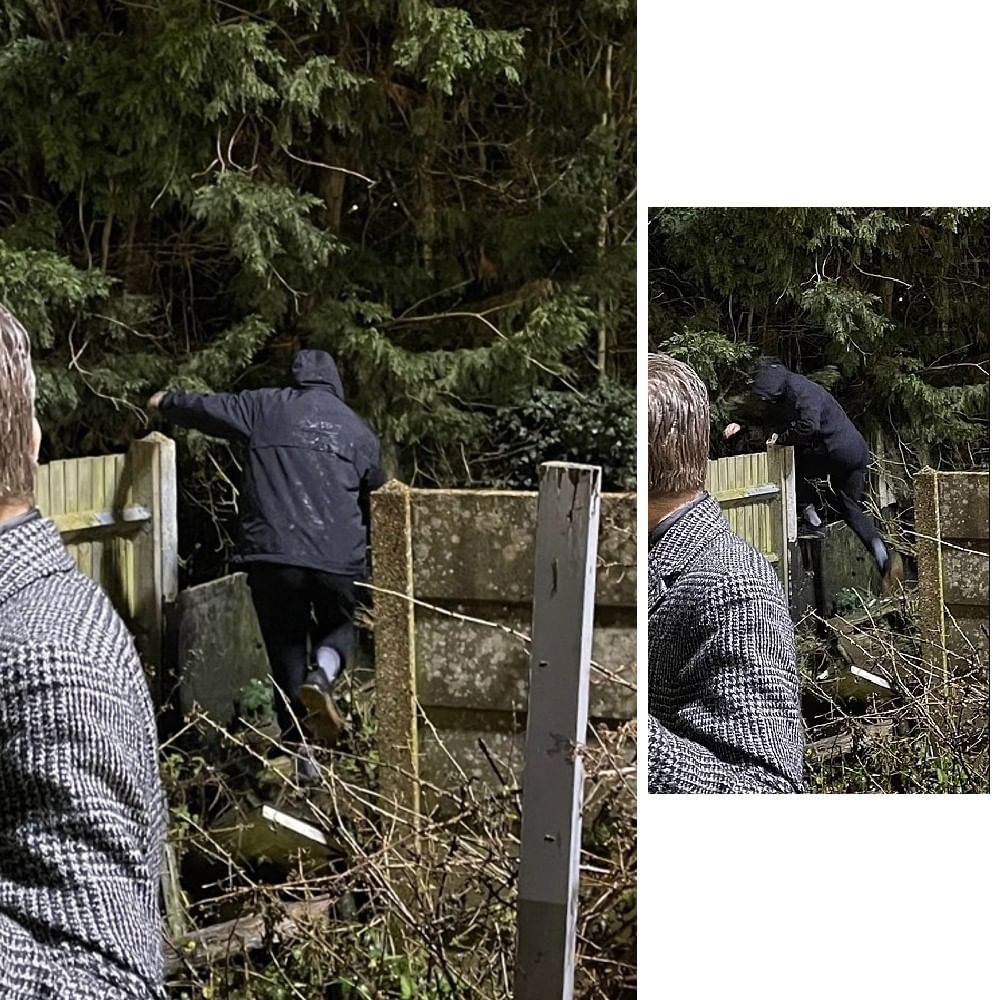 ভিড় বাড়তে থাকায় এর পর বাধ্য হয়ে স্টেডিয়াম থেকে পালাতে হয় ডেভিড বেকহ্যামকে। ঝোপঝাড়ের পাশ ...