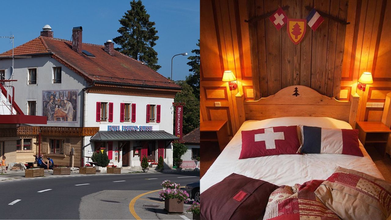 Hotel Arbez: এই হোটেলে রাত কাটালে এক দেশে থাকবে মাথা আর পা অন্য দেশে ...