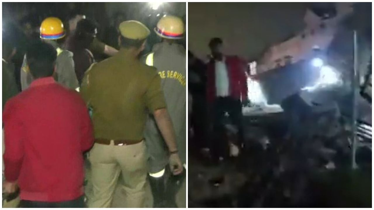 Lucknow building collapse: হুড়মুড়িয়ে ভেঙে পড়ল আস্ত বহুতল, মৃত ৩ ...