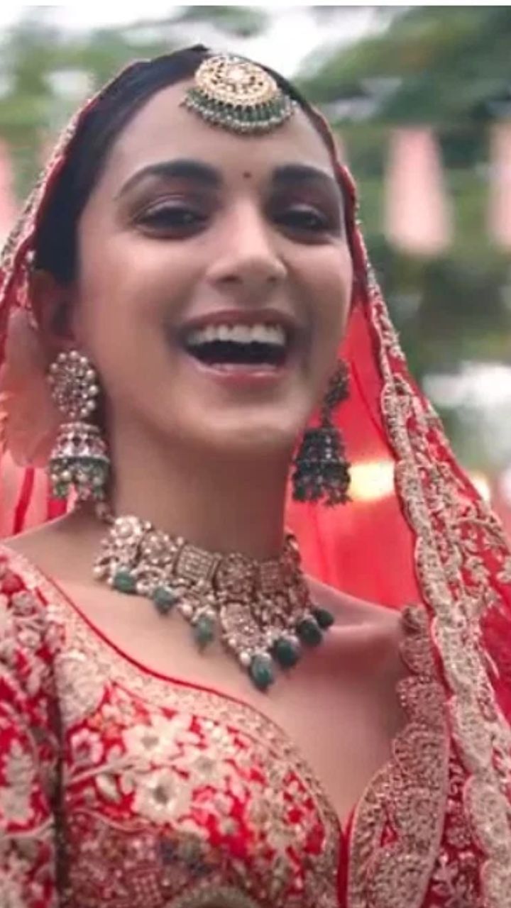 কনের সাজে কিয়ারা আডবাণী Tv9bangla Kiara Advanis Picture As A Bride