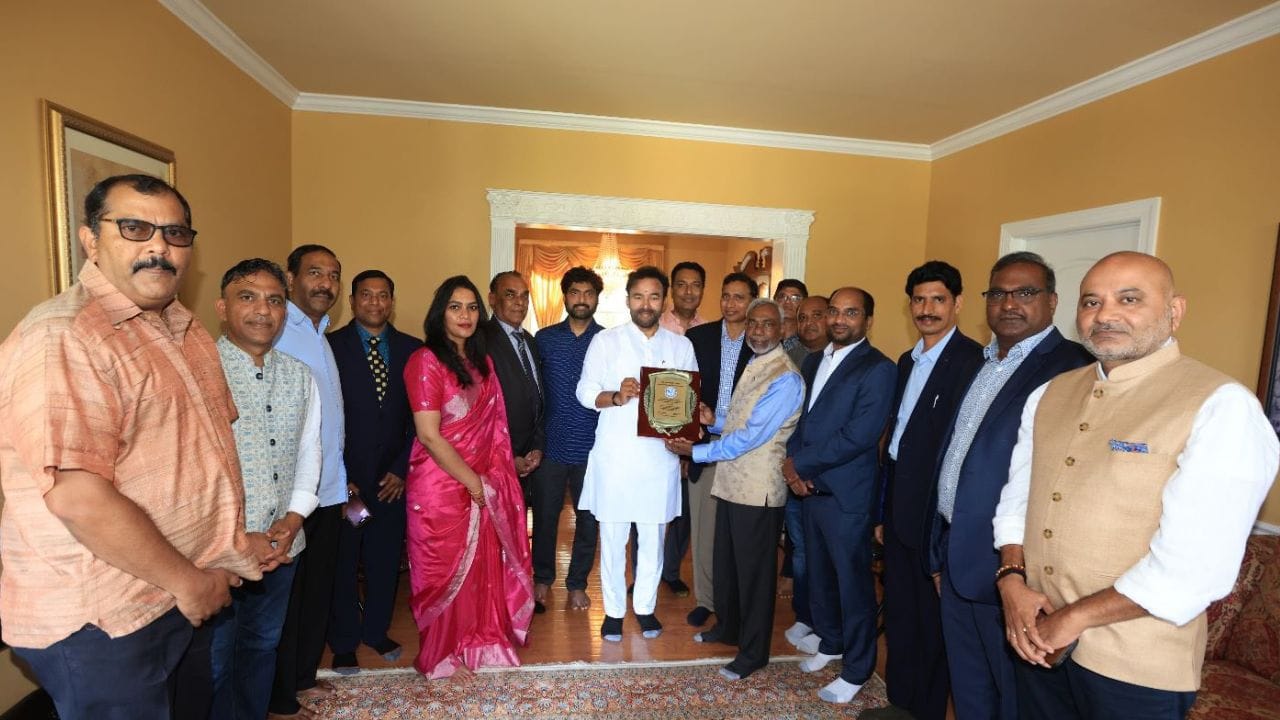 G. Kishan Reddy: মার্কিন যুক্তরাষ্ট্রে গ্লোবাল লিডারশিপ অ্যাওয়ার্ডে ...