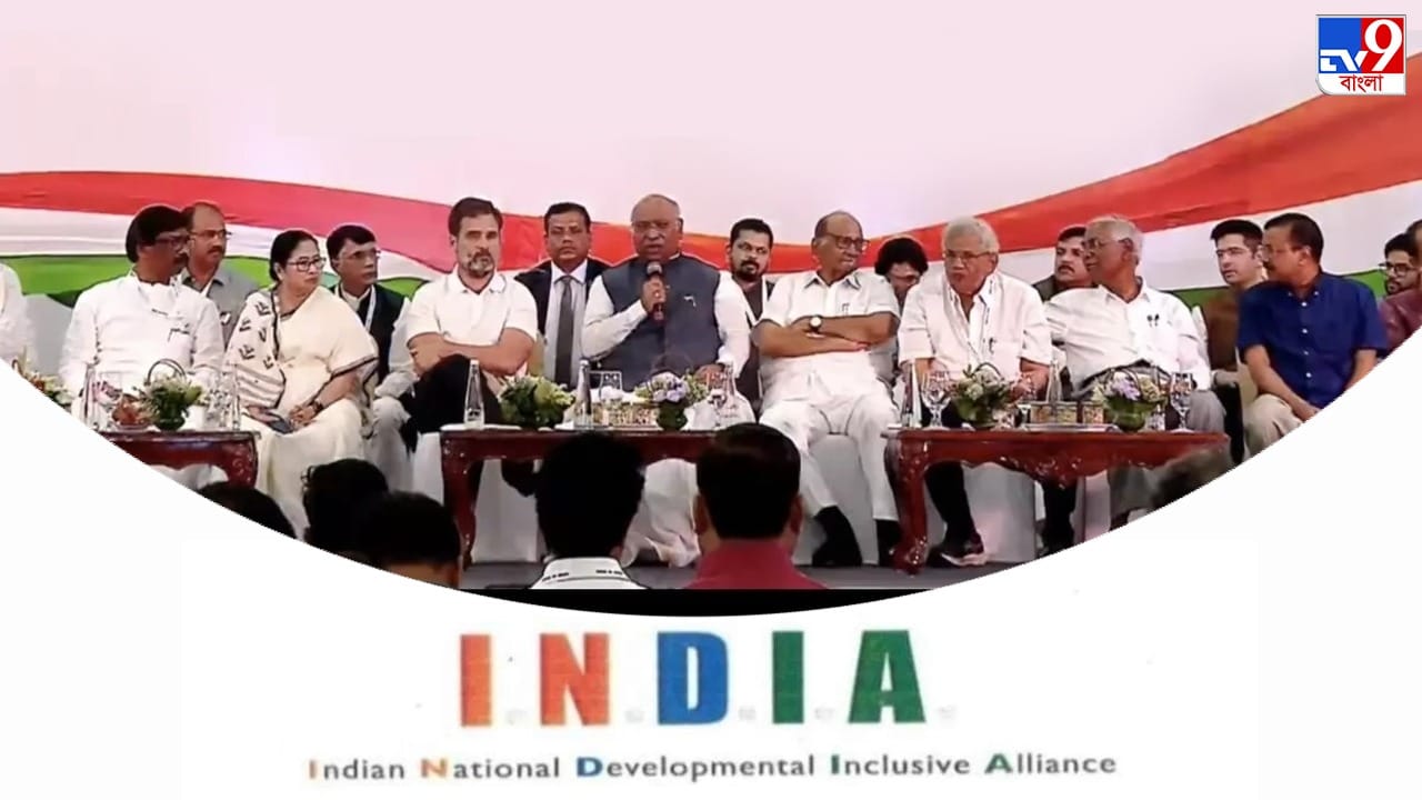 INDIA: তেরঙার তিনটি রঙই থিম, প্রকাশ্যে এল ইন্ডিয়া জোটের নমুনা লোগো ...