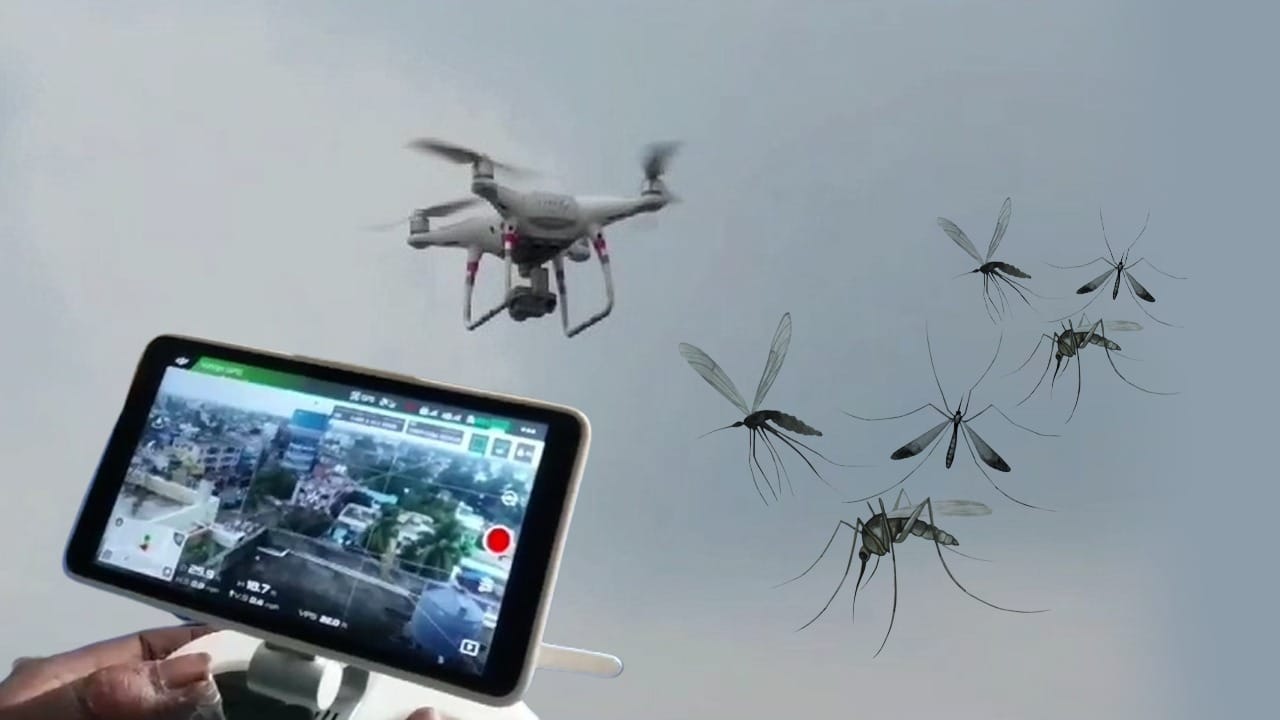 Chinsura Dengue Awareness: মশা খুঁজতে উড়ছে ড্রোন! - Bengali News ...