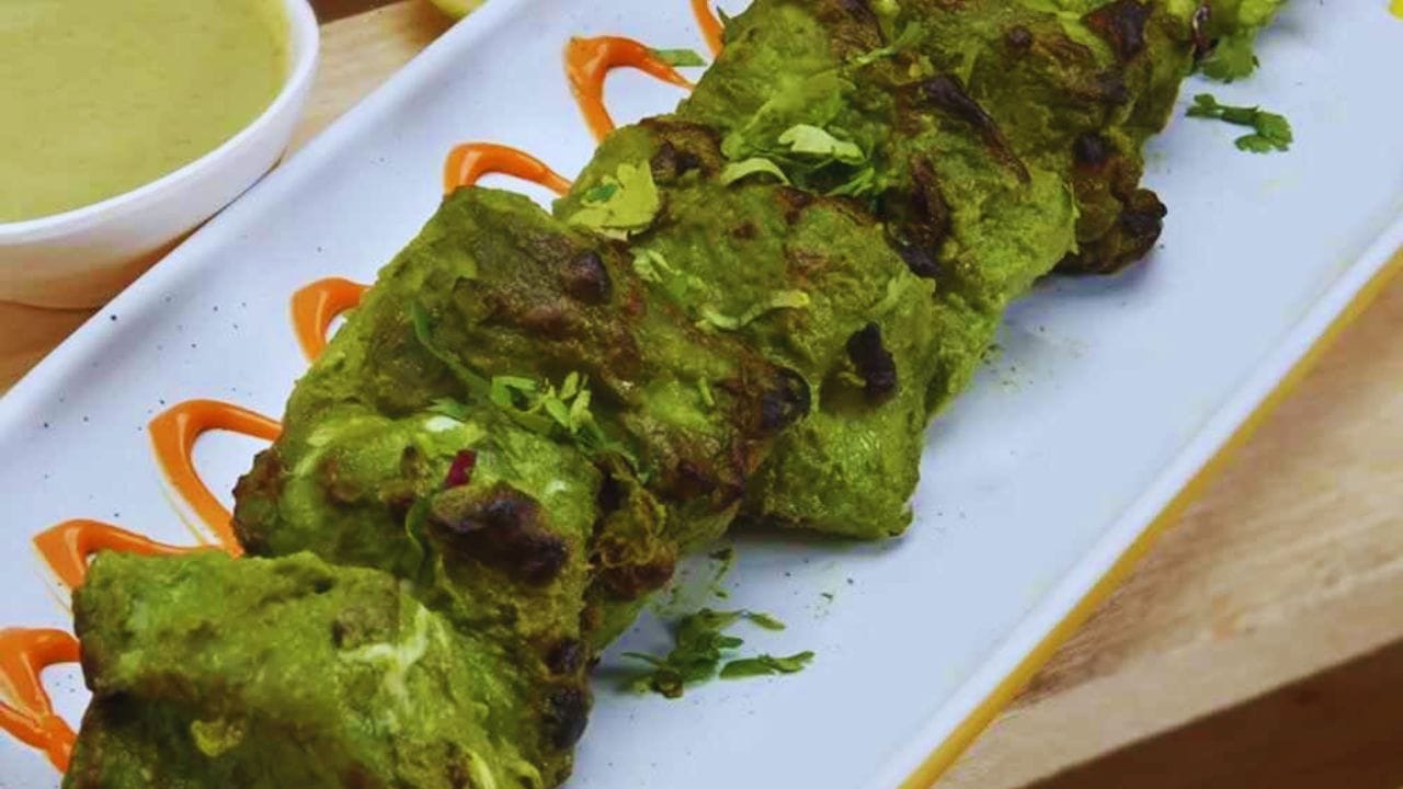 Hariyali Bhetki Fry: রবিবারের সন্ধে জমে যাক হরিয়ালি ভেটকি ফ্রাইের ...