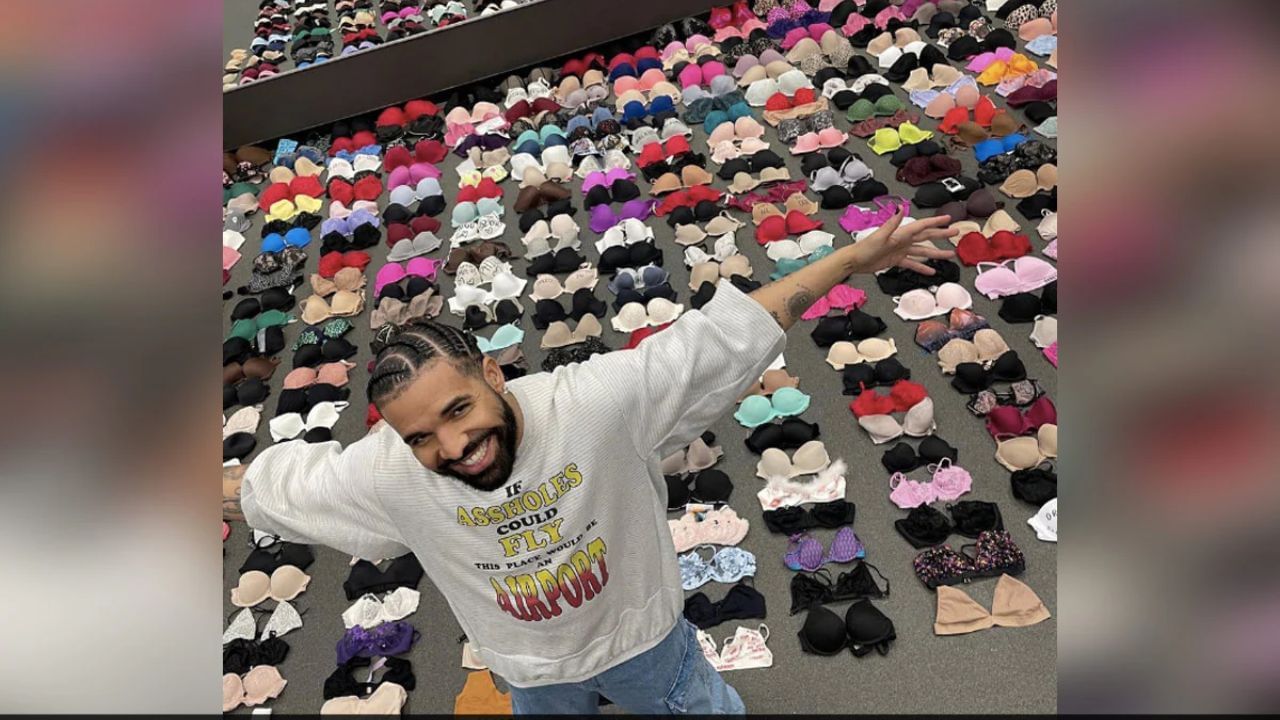 Rapper Drake: 'ব্রা-এর পাহাড়'! শো চলাকালীন মঞ্চে ছুড়েছিলেন মহিলা ...