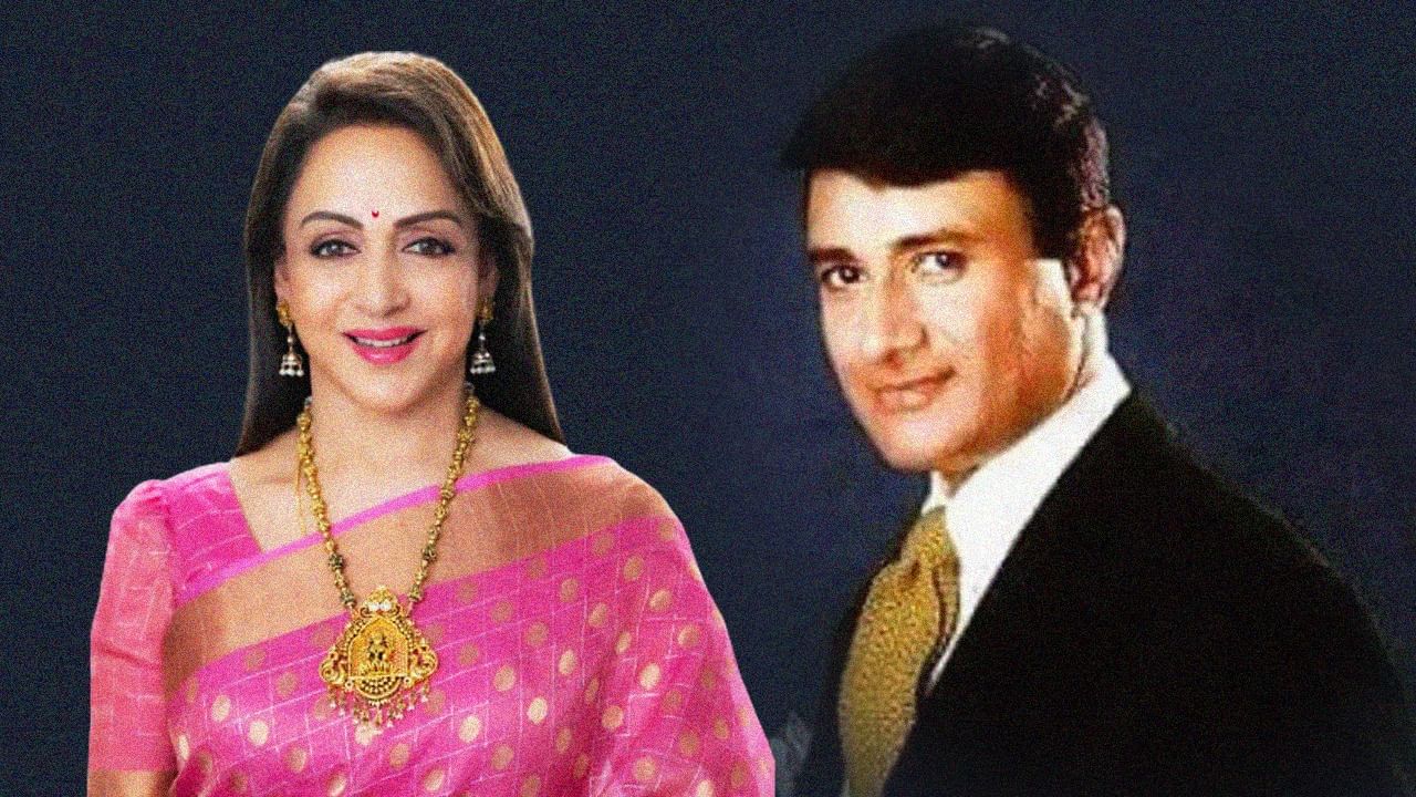Dev Anand and Hema Malini: দেবের কোলে বসে হেমা হঠাৎ কারেন্ট অফ... - Bengali News | Hema Malini ...