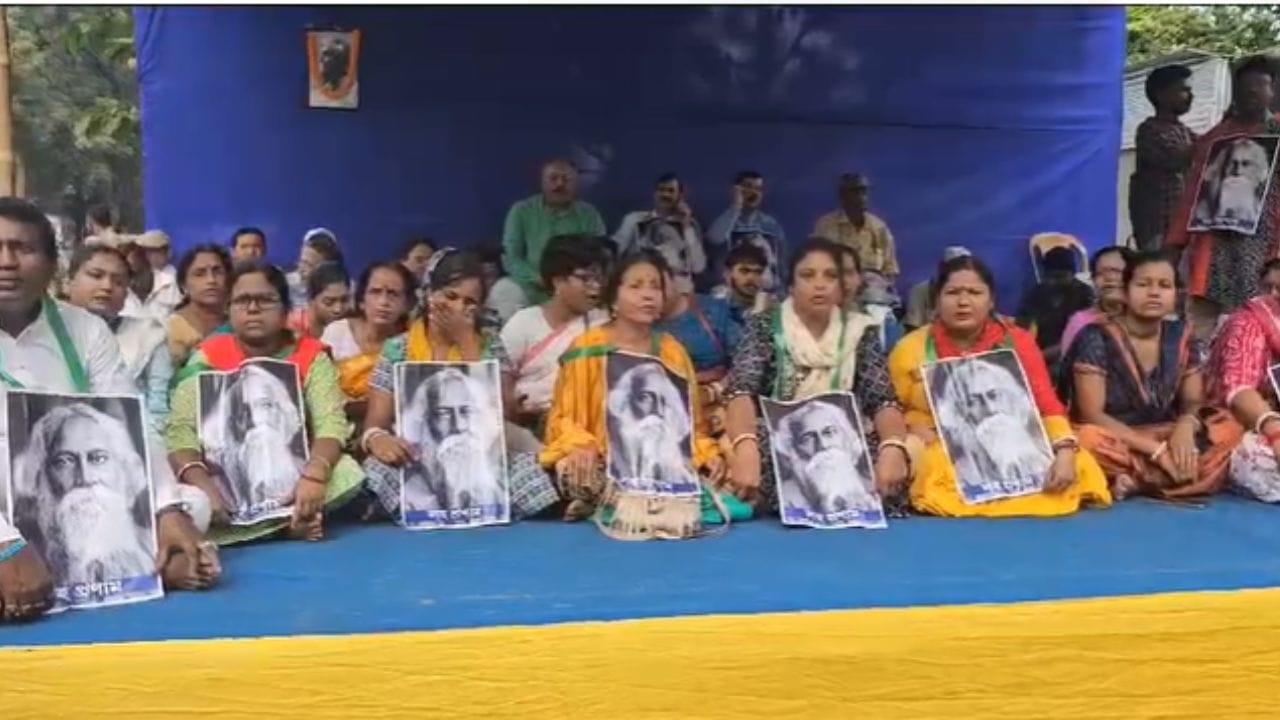 Viswa Bharati: বিশ্বভারতীতে তৃণমূলের ধরনা, অনুপম দিলেন উপাচার্যকে ...