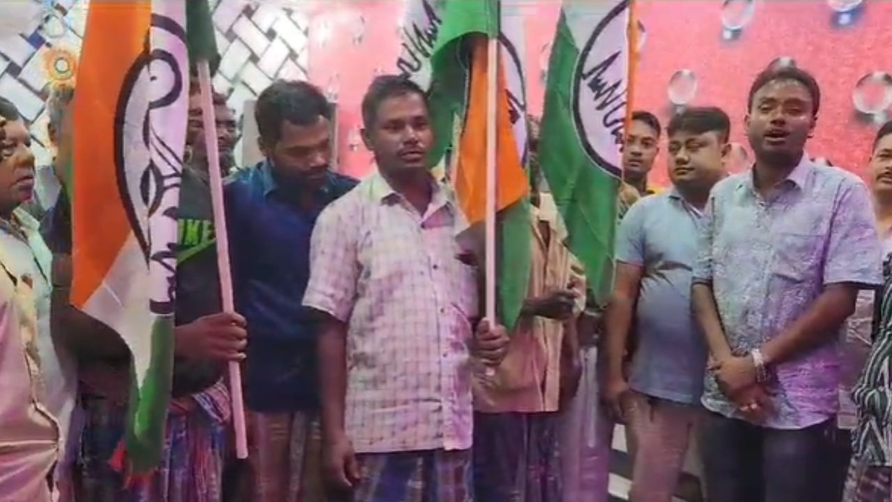 Bhangar: ভাঙড়ে আইএসএফে ভাঙন, তৃণমূলে যোগ ৭০টি পরিবারের - Bengali News | 70 family from isf join ...