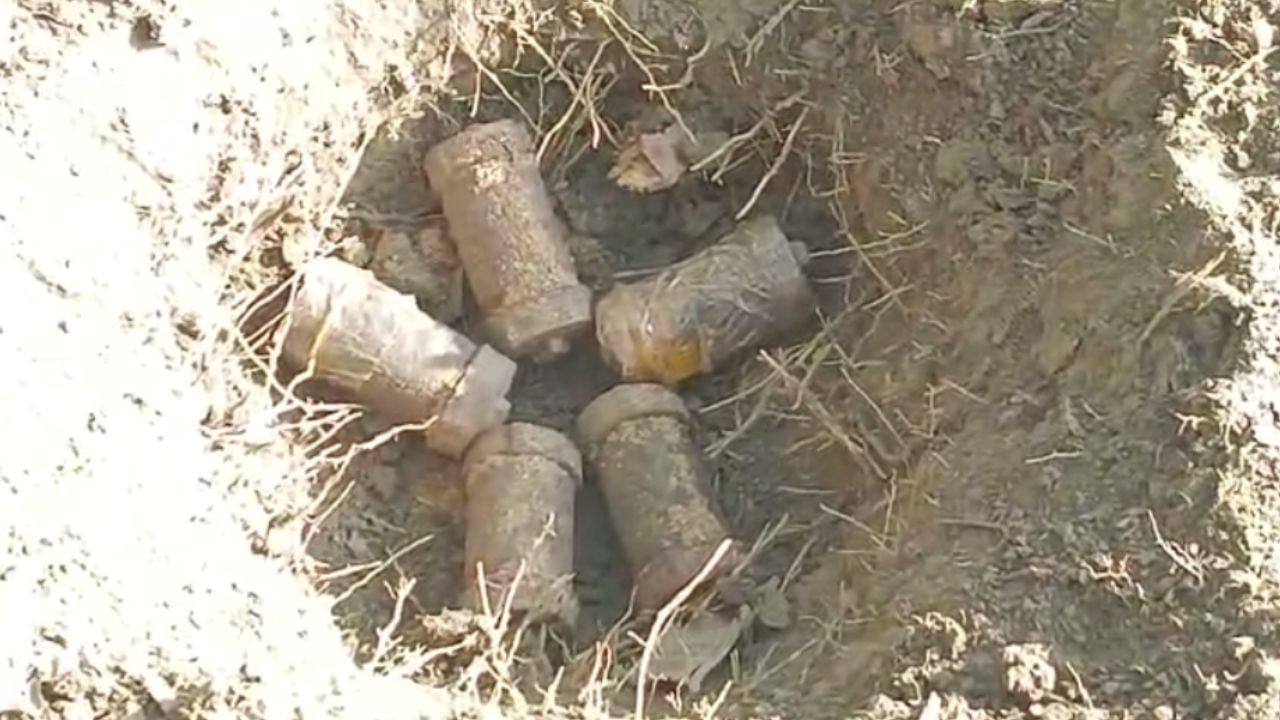 Murshidabad: বাঁশবাগান থেকে ব্যাগ ভর্তি তাজা সকেট বোমা উদ্ধার - Bengali ...