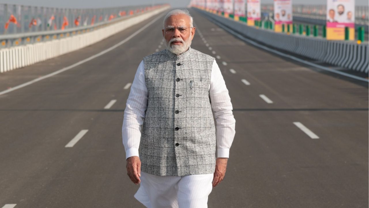 Narendra Modi: উন্নত ভারত কেমন হবে, অটল সেতু তারই এক ঝলক: নমো - Bengali ...