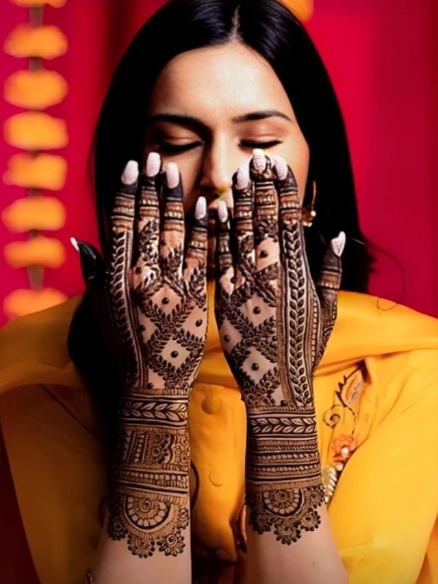 এই টোটকাতেই গাঢ় হবে মেহেন্দির রং – TV9Bangla