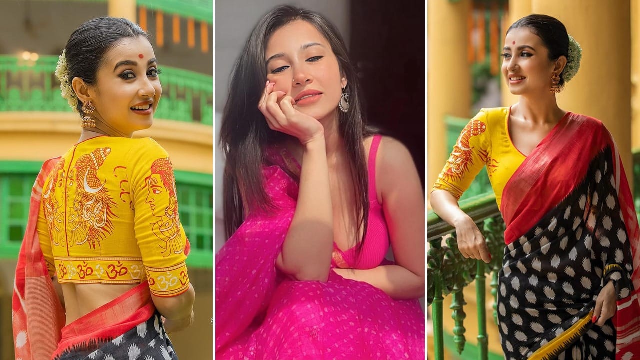 Basant fashion: ফাগুন রঙে প্রেম ধরেছে বাতাসে, প্রকৃতির সঙ্গে তাল ...