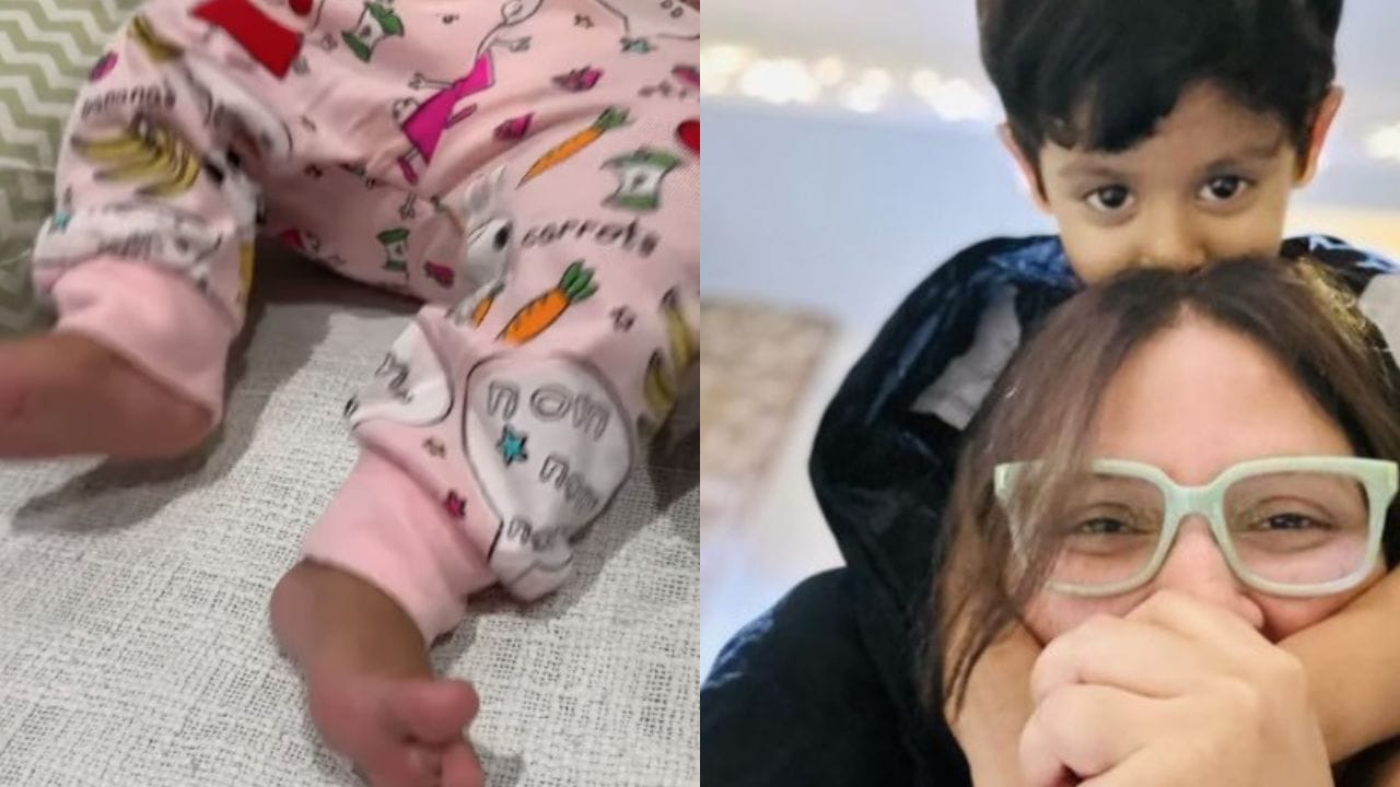 কন্যার ছবি প্রথম প্রকাশ্যে আনলেন শুভশ্রী, কার মতো দেখতে ইয়ালিনিকে ...