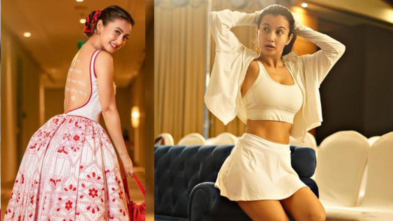 মনামীর পিঠ জুড়ে এসব কী লেখা? পলকে ভাইরাল সিনেপাড়ার হটডিভা - Bengali ...