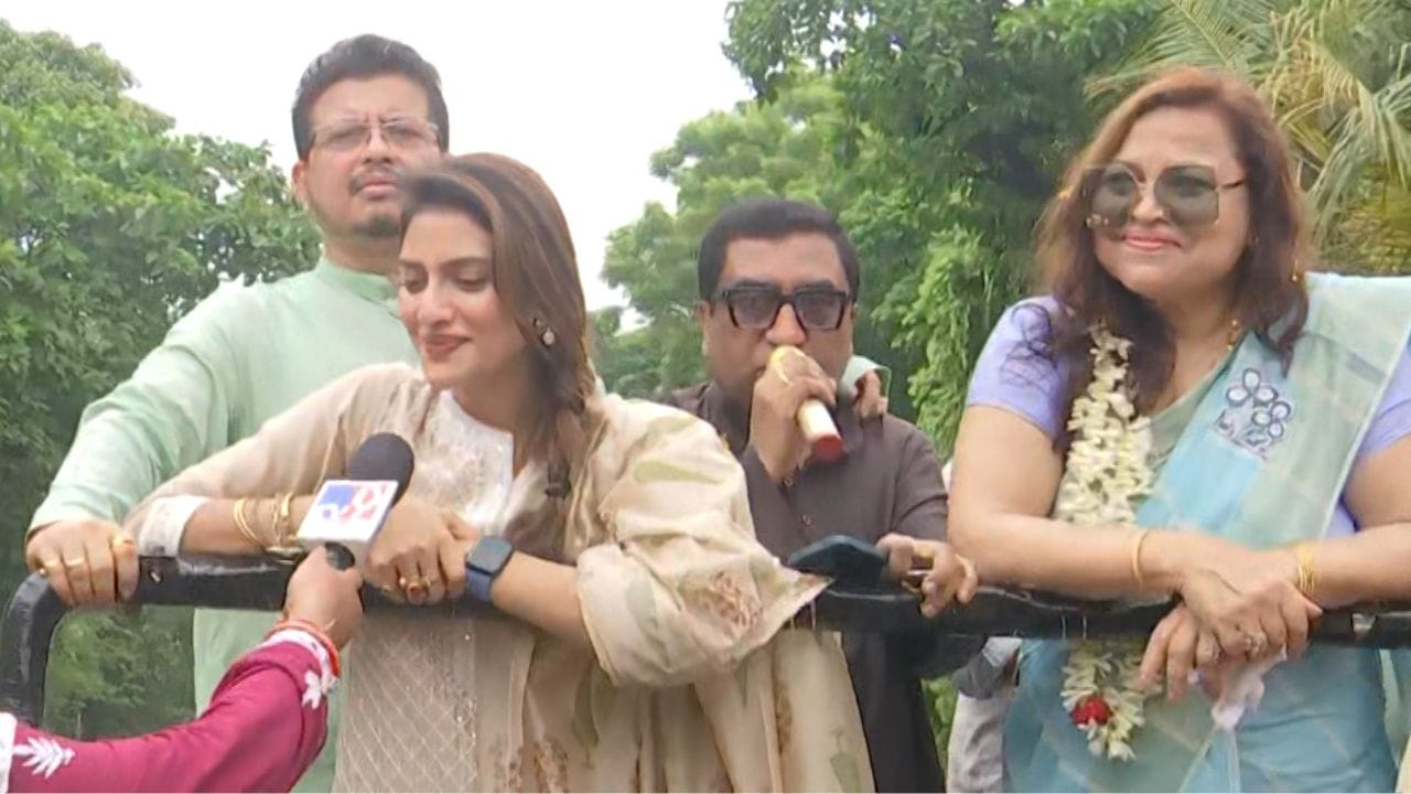 Nussrat Jahan: সুপ্তির হয়ে প্রচার, তৃণমূলের কর্মসূচিতে অবশেষে দর্শন ...