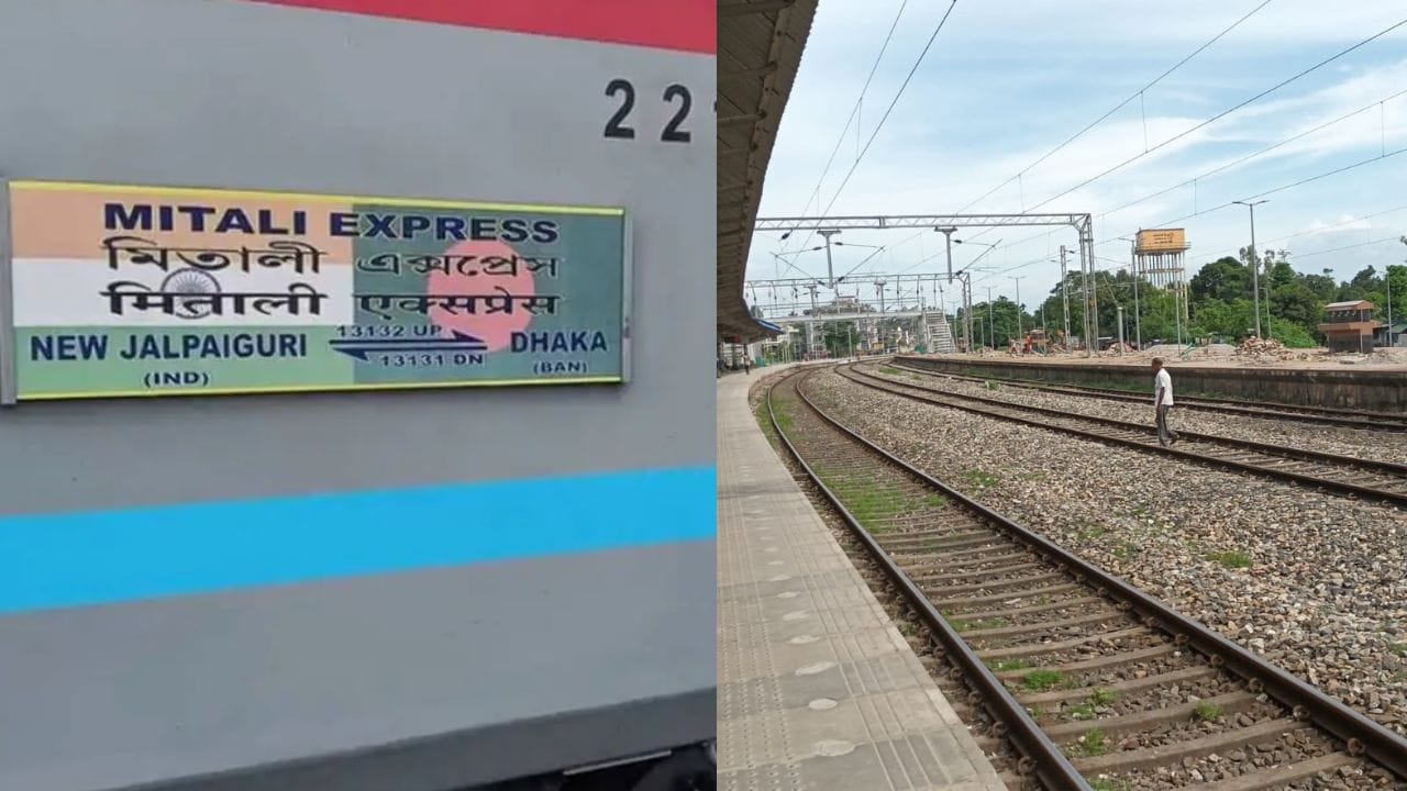 খাঁ খাঁ করছে স্টেশন, বাংলাদেশে অশান্তির আঁচে অনির্দিষ্টকালের জন্য বন্ধ ...