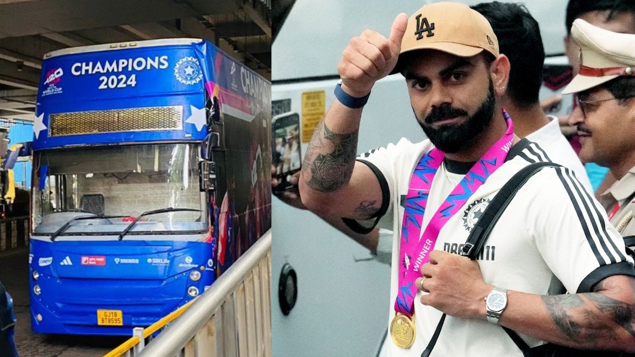 T20 Champion: দিল্লিতে টিম, মুম্বইতে রেডি চ্যাম্পিয়নদের হুডখোলা বাস ...
