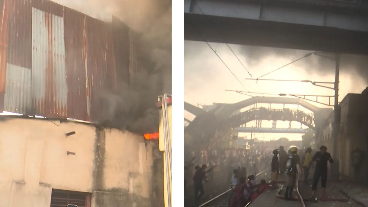 Park Circus Fire: পার্ক-সার্কাস স্টেশন সংলগ্ন এলাকায় ভয়াবহ আগুন, গতি ...