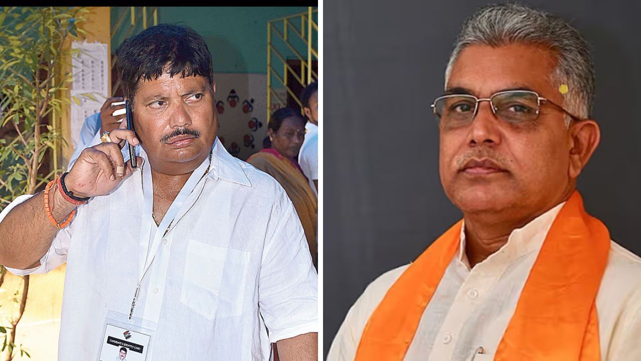 Dilip Ghosh: দিলীপ ঘোষের সঙ্গী জিয়ারুল আসলে কে? অর্জুনের বিস্ফোরক দাবি শুনে কী বললেন - Bengali ...