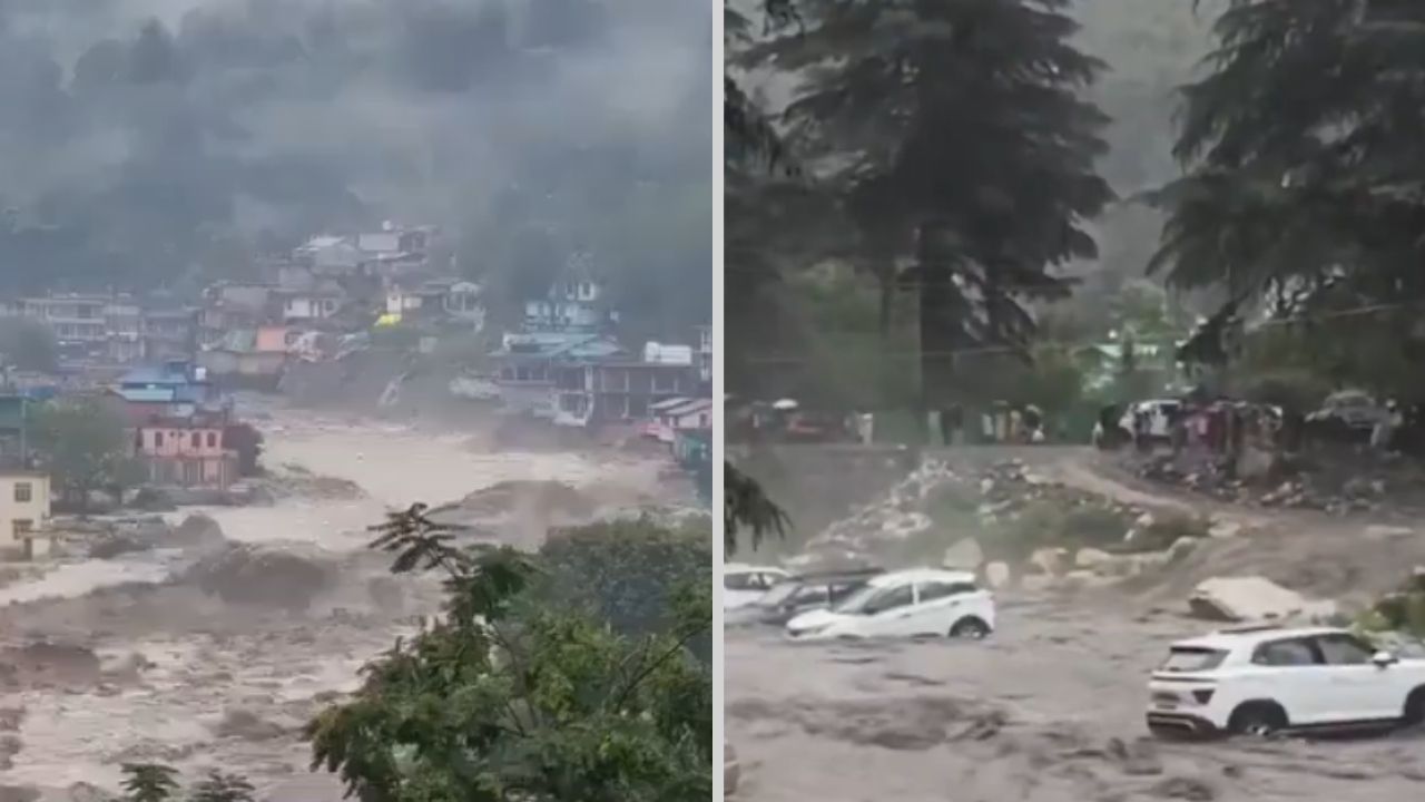 ফুঁসছে বিপাশা, জলের তোড়ে ভেসে মৃত ২, নিখোঁজ ২০! মেঘভাঙা বৃষ্টি, হড়পা বানে বিপর্যস্ত সিমলা ...