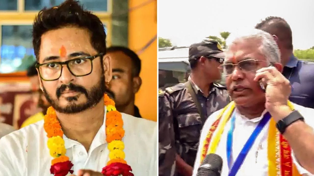 Dilip Ghosh in Kharagpur: খড়্গপুরের জমিতে ফসল ফলাবেন কে? দিলীপ না হিরণ ...