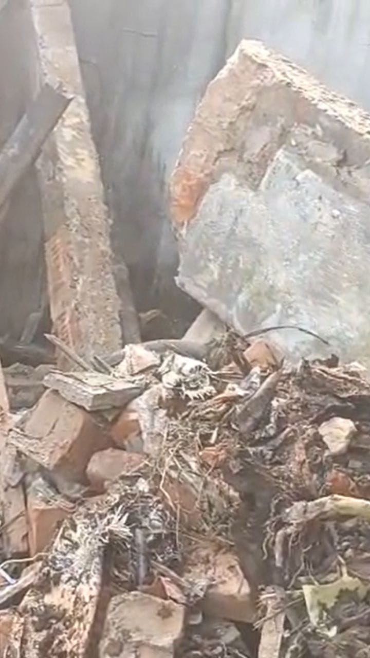 CPIM party office allegedly demolished in North 24 Parganas | সিপিএমের ...