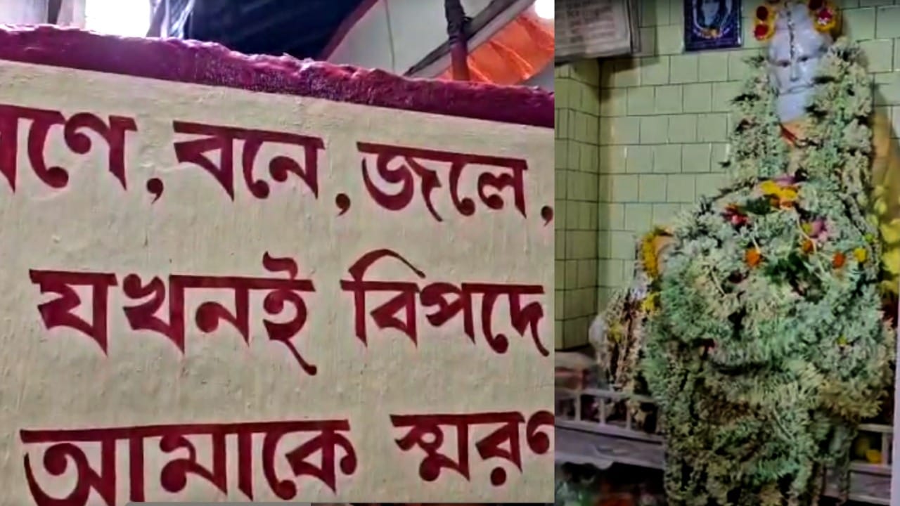 Loknath Baba Temple in New Alipore: তিরোধান দিবসে অরূপ-স্বরূপের হাত ...